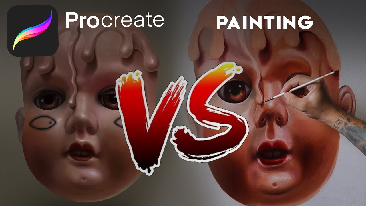 Digital Painting VS. Traditional Painting