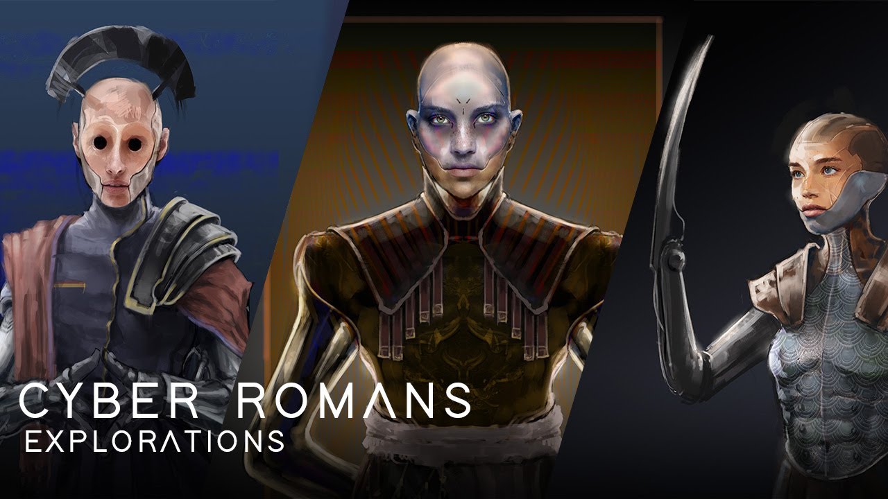 CONCEPT ART Timelapse -ROMANS CYBORG