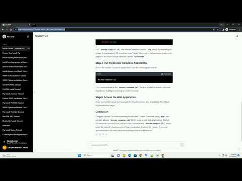 pip install docker compose yml