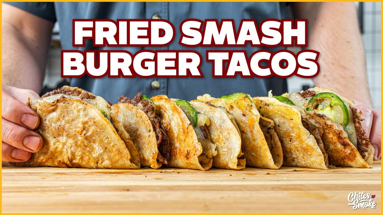 FRIED Smash Burger Tacos? The Upgrade We Needed | Griddle Recipes
