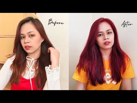 COLORING MY HAIR BREMOD 0.45 RED WITHOUT BLEACH