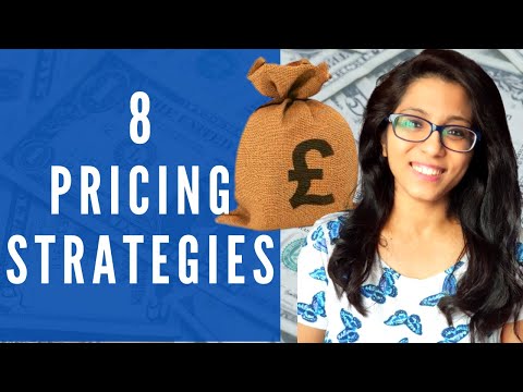 8 Pricing Strategies Explained