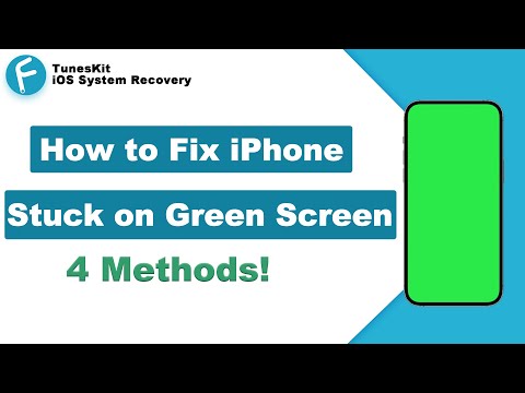 How to Fix iPhone Stuck on Green Screen