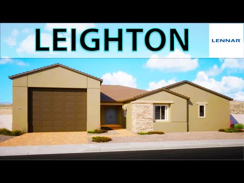 Next Gen Leighton Plan with RV Garage at The Montgomery - New Homes for Sale in North Las Vegas