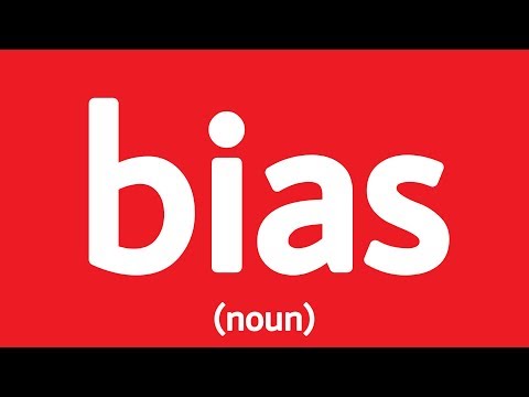How to pronounce bias (Definition + Example sentences)