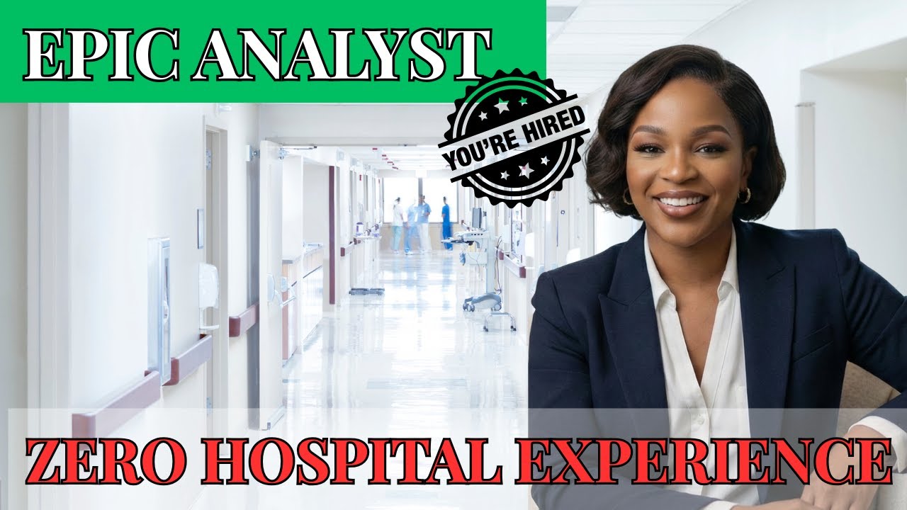 EPIC ANALYST JOB with ZERO Experience 🚀 | Health IT Career Path in 2026 #epicemr #ehr