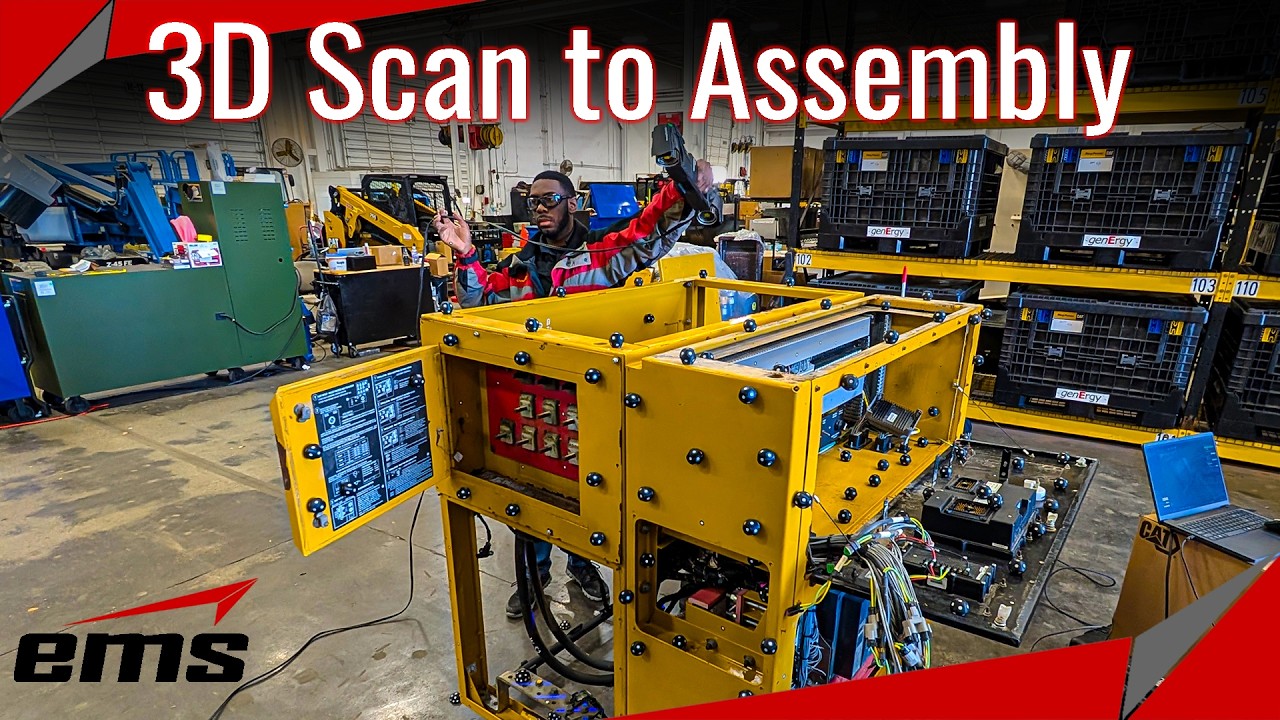 3D Scan to Assembly CAD model