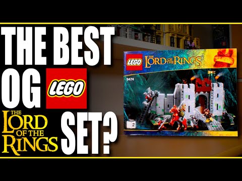 The BEST OG LEGO LOTR Set?(Lego 9474 Lord of the Rings The Battle of Helm's Deep Review)