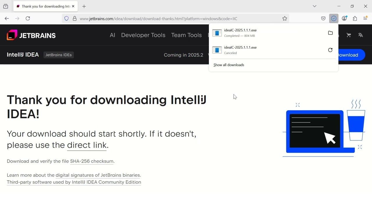 Install IntelliJ IDEA on Windows OS