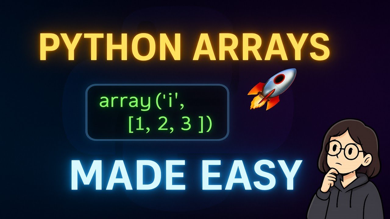 Python array Module Made Simple | Create & Access Arrays (Part 1)