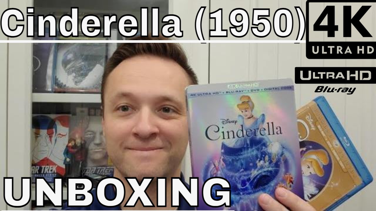 Cinderella 4K Unboxing VS Blu ray Unboxing