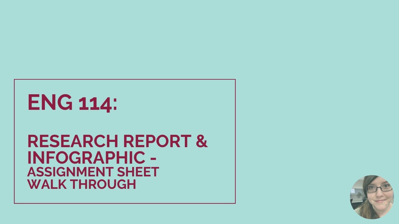 Research Report & InfoGraphic - Assignment Walkthrough