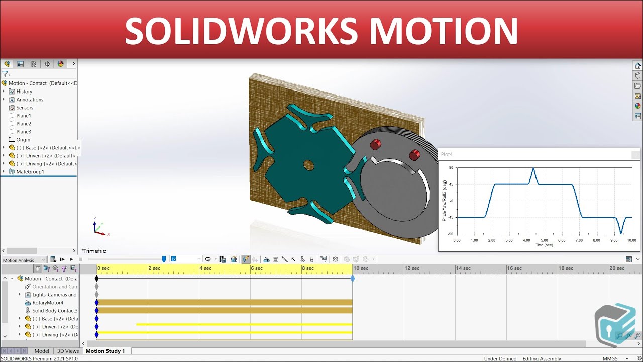 SOLIDWORKS Motion - Contact