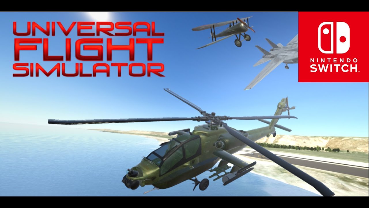 Universal Flight Simulator Nintendo Switch Oled Gameplay HD 1080p