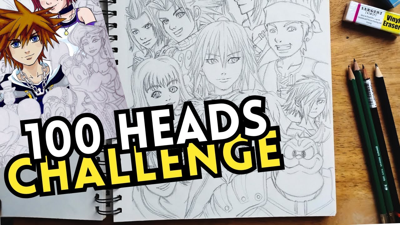 I Drew for 3 DAYS STRAIGHT! (45 Kingdom Hearts Characters)