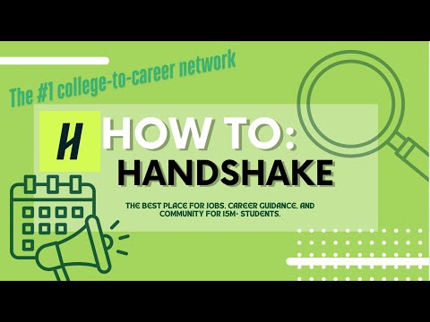 Handshake 101: How to Set Up Your Profile, Explore Events & Find Jobs