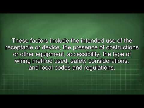 Commercial and Industrial Electrical Box Height Requirements