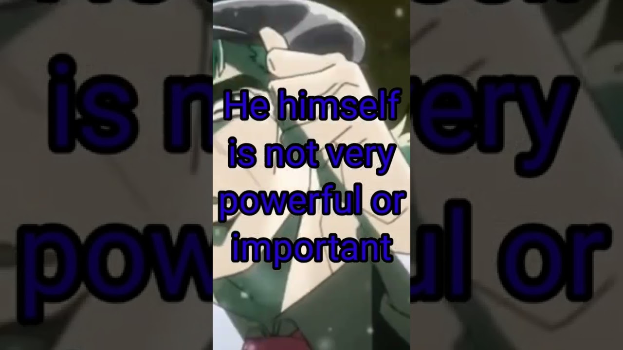 Why speedwagon is the most important person in jojo!