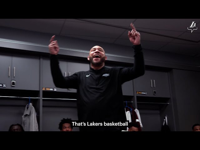 Video: Coach Darvin Ham shows LA Lakers big-3’s hustle play during win ...