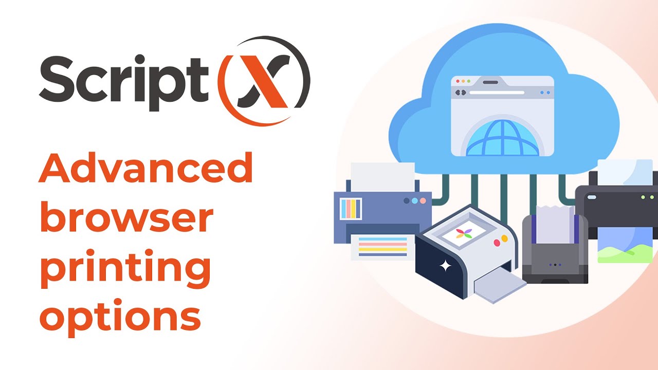 How to use ScriptX Advance Print Formatting Options | Web Application Print Solutions