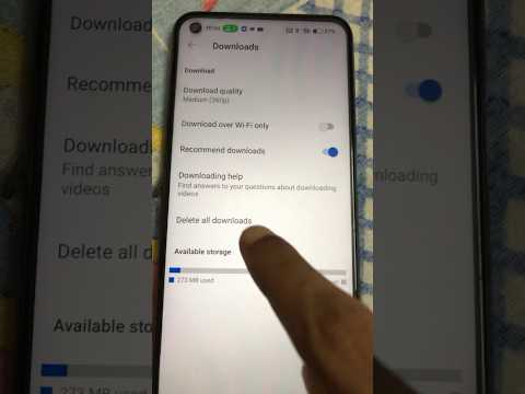 Delete All Download Video On YouTube