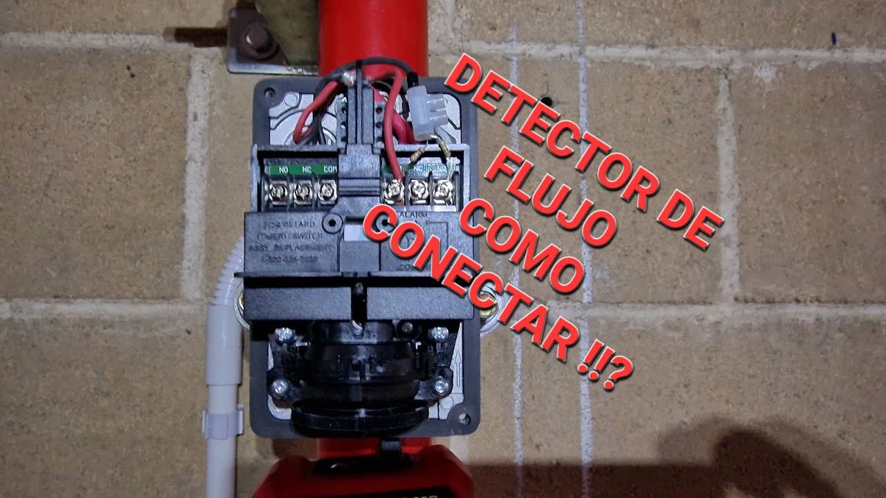 COMO CONECTAR UN DETECTOR DE FLUJO