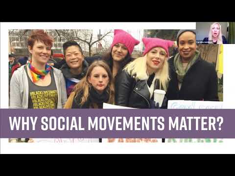 Virtual Social Justice Teach in Day 1: Why Social Movement Matter