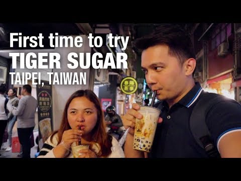Tiger Sugar in Taipei (First Timers' Taste Test)