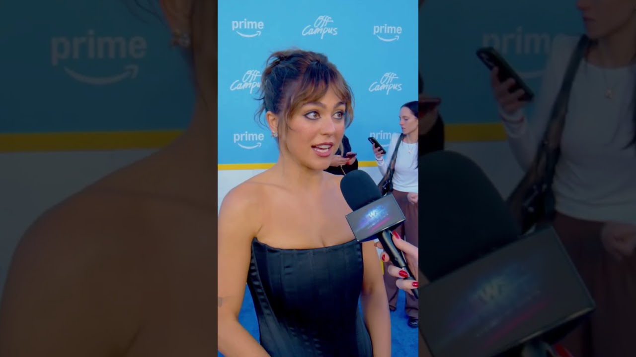 #MikaAbdalla habla sobre lo último #PrimeVideo #OffCampus en #redcarpet