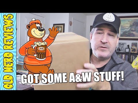 Un-Boxing Goodies From A&W Restaurants! 🤓🖖