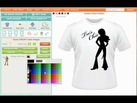 T Shirt Maker, T Shirt Designer, Online Design Maker, Designer Tool by CBSAlliance.com