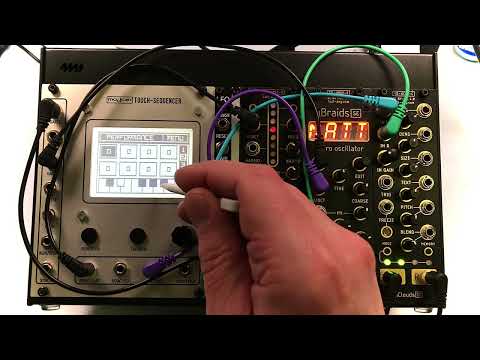 Modcan Touch-Sequencer 2010's - silver | Reverb