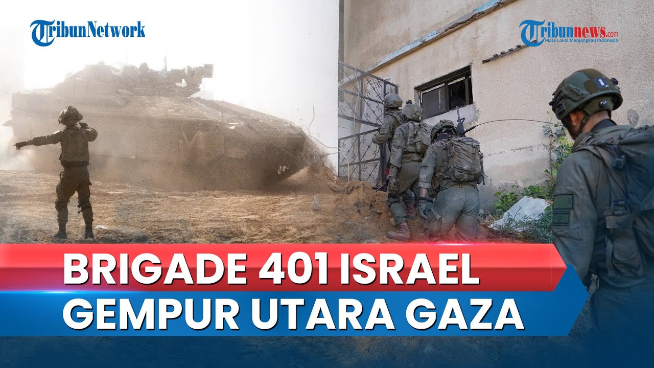 Pasukan Brigade 401 Israel Lakukan Operasi Militer Besar-besaran di ...