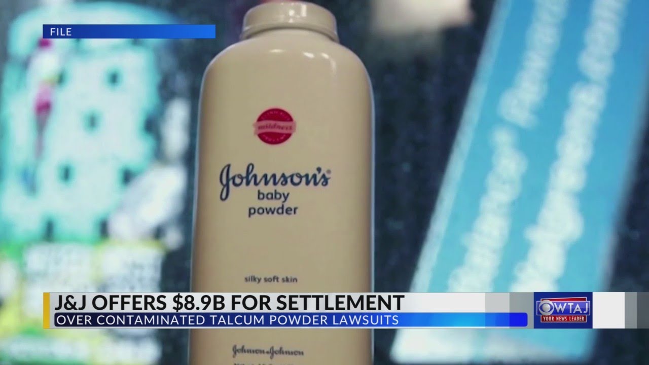 J&J proposes paying $8.9B to settle talcum powder lawsuits