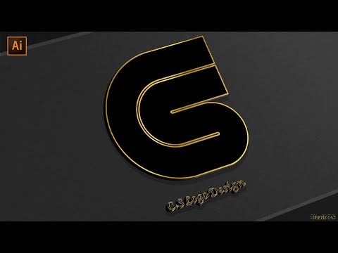How To Make CS Logo Design | Abode Illustrator Tutorial