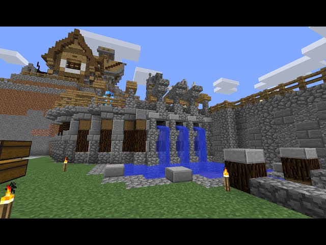 Minecraft Dam Minecraft Map