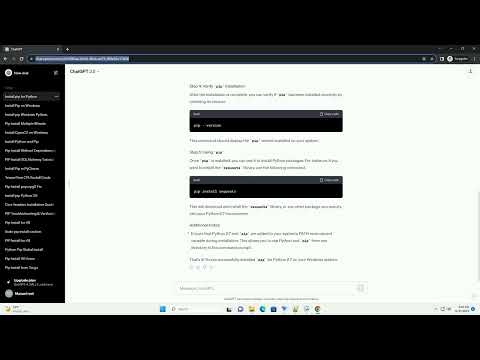 install pip windows for python 2 7