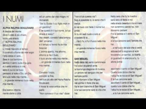 I Numi "San Miguel"1971 Italy Prog