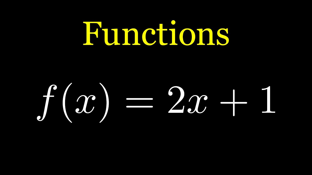 FUNCTIONS explained in 18 Minutes