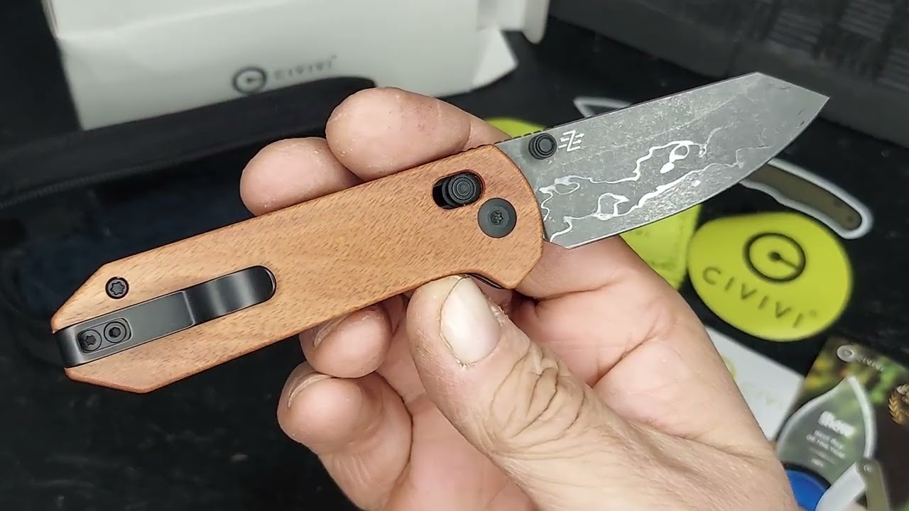 Exploring the Civivi Yonder Pocket Knife: A Comprehensive Review ...