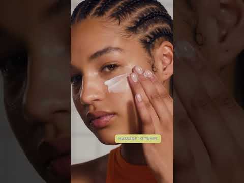 How to apply our new milky moisture cleanser 🧴