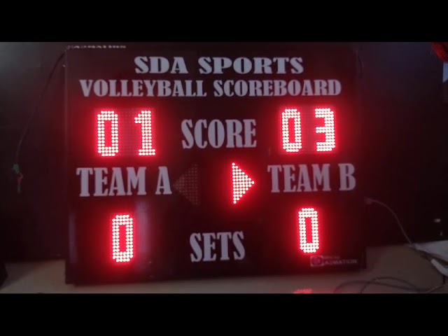VOLLEYBALL SCOREBOARD - Led Volleyball Scoreboard Manufacturer from Kolkata