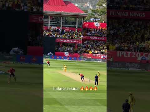 Thala for a reason #Thala #MSD #ipl2024