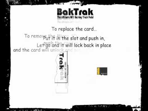 BakTrak The Ultimate MP3 Backing Track Pedal | Reverb