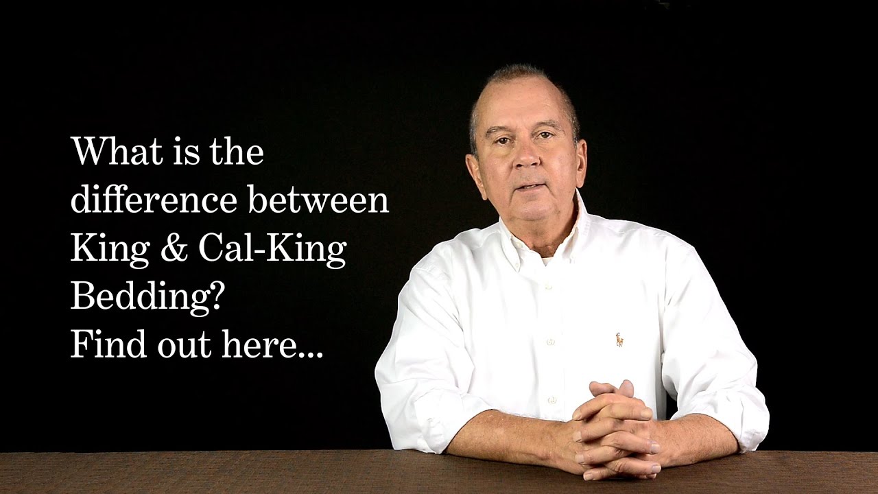 What is the difference between California King and a Regular King bedding?