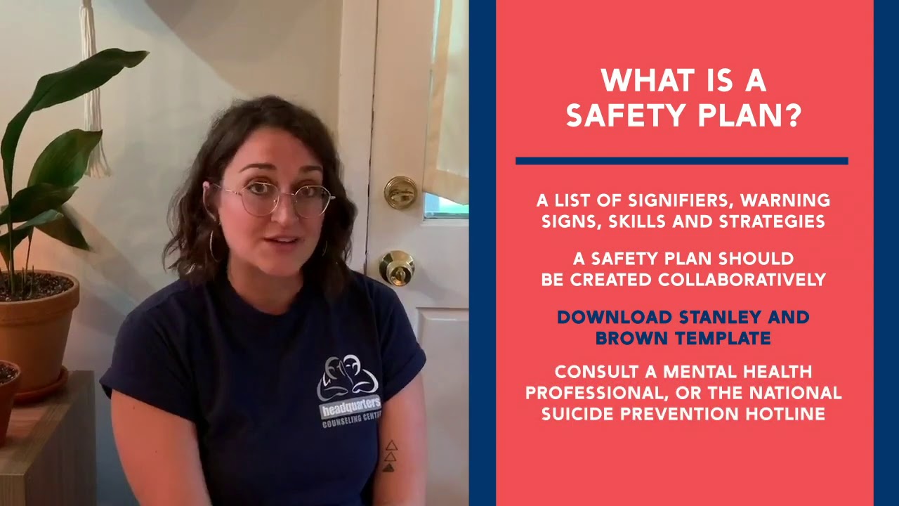 Establishing A Safety Plan