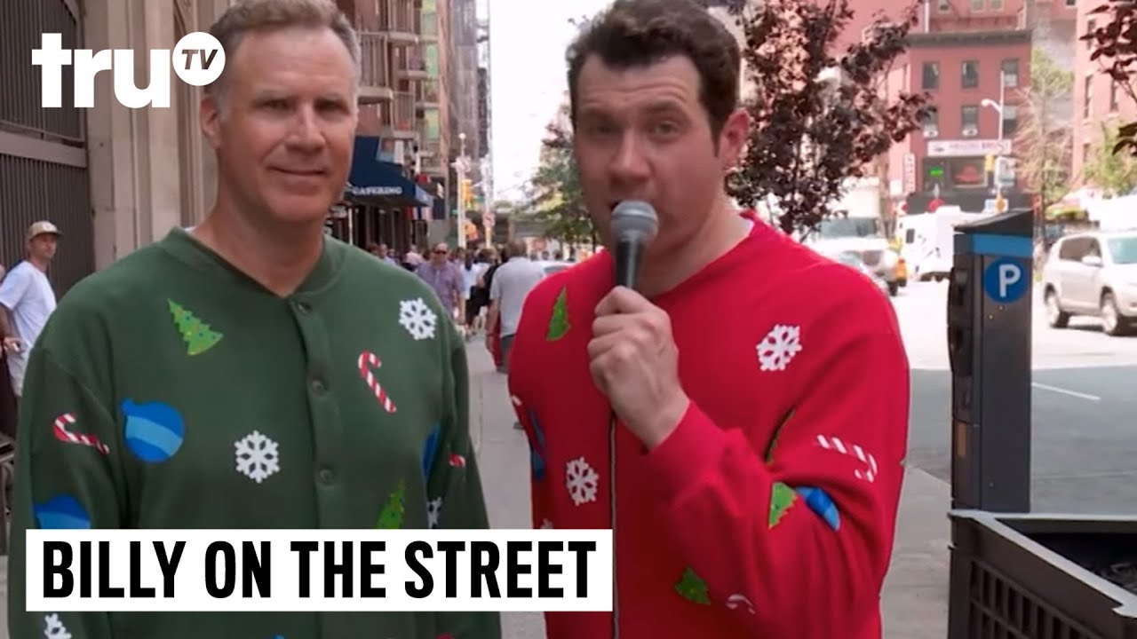 Billy on the Street - Christmas with Will Ferrell