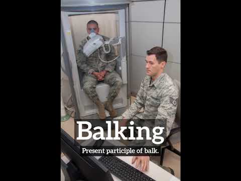 What is Balking? | How Does Balking Look? | How to Say Balking in English?