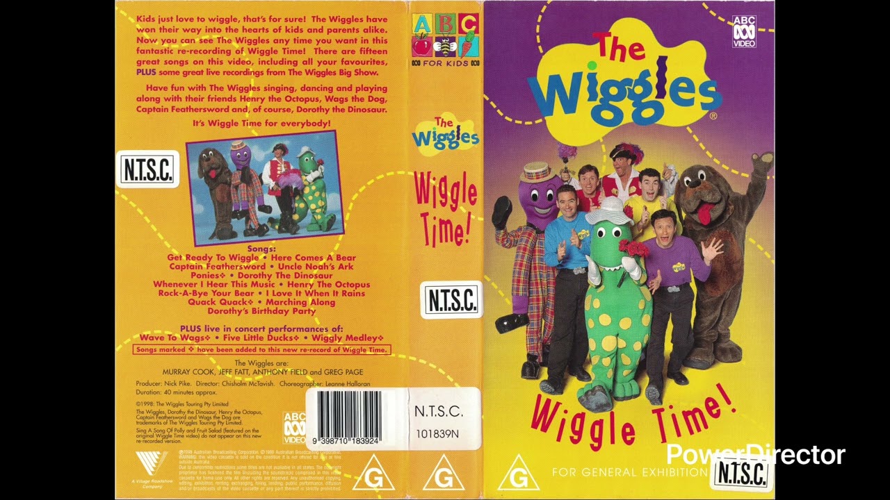 The Wiggles Wiggle Time! Wiggly Medley (1998) Live 