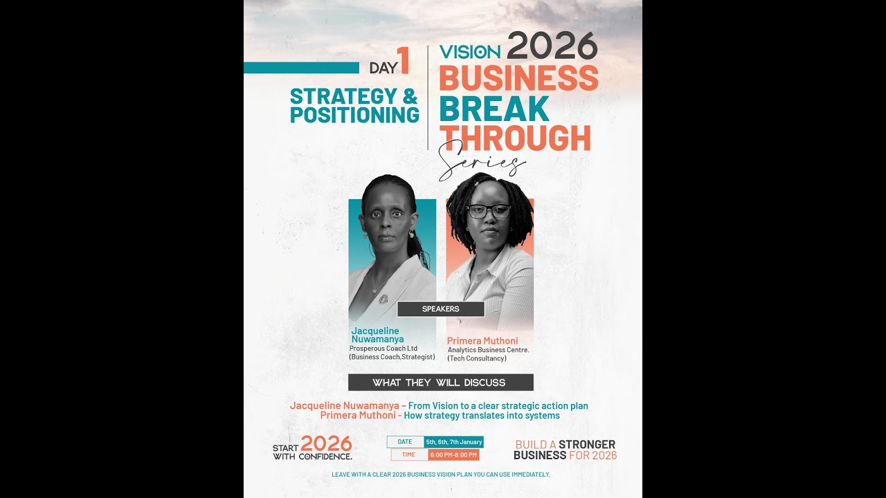 Day 1: VISION 2026 Business Breakthrough Series